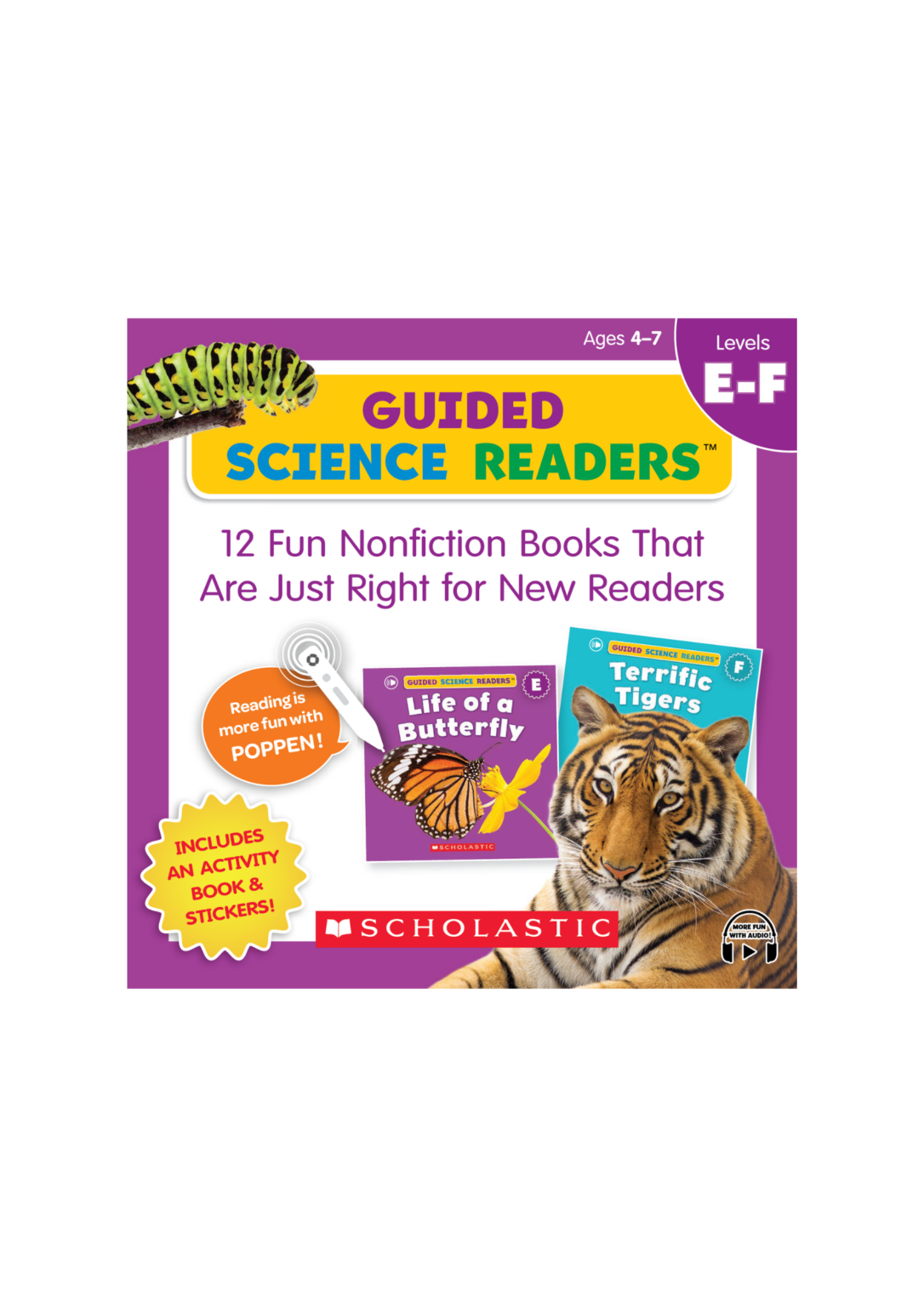 Guided Science Readers Level E-F (2023) – Scholastic