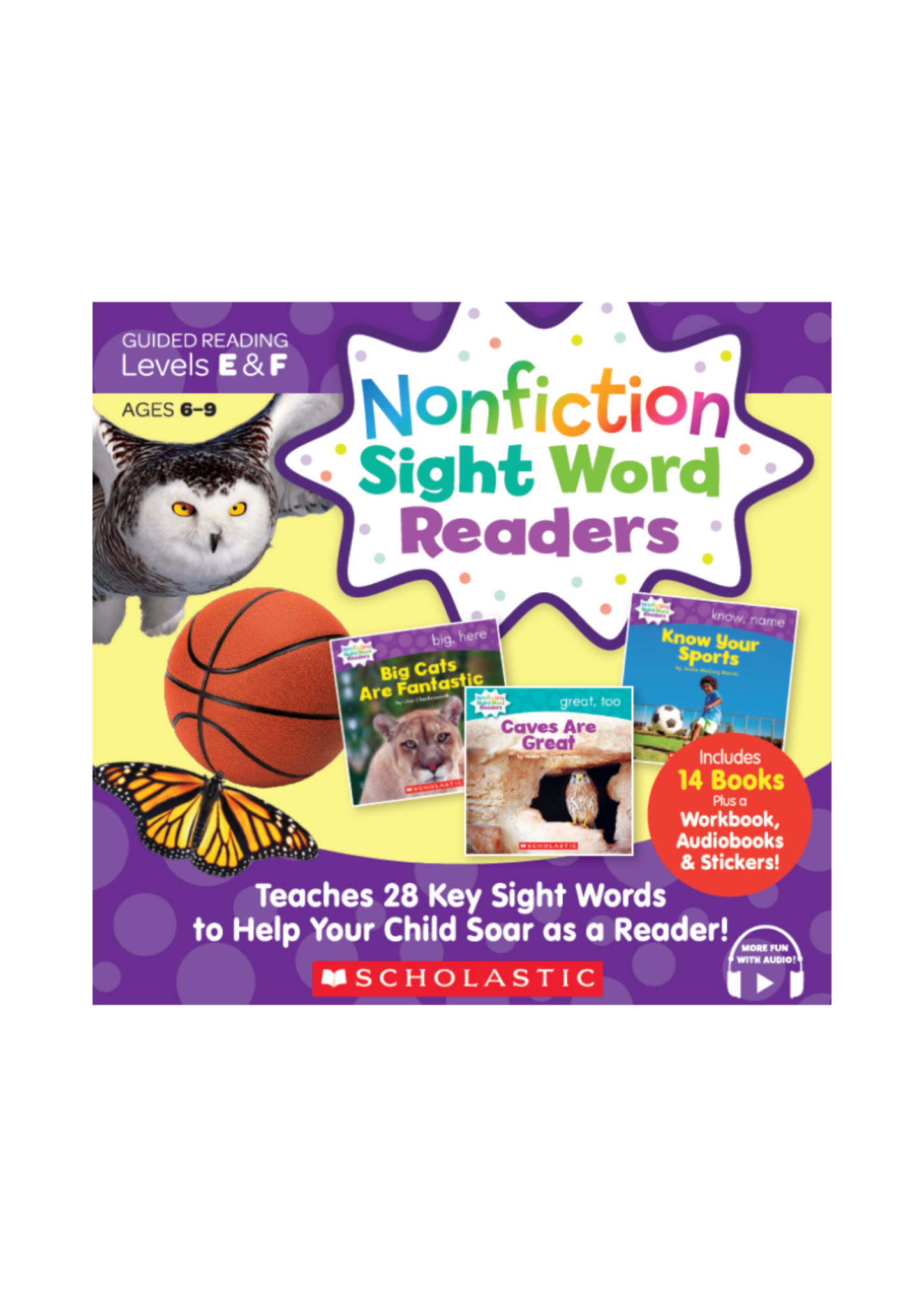Nonfiction Sight Word Readers Level E & F – Scholastic