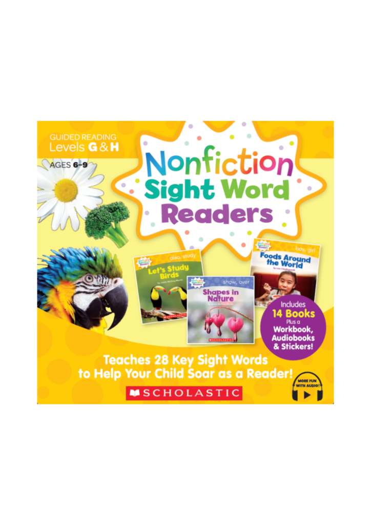 Nonfiction Sight Word Readers Level G & H – Scholastic